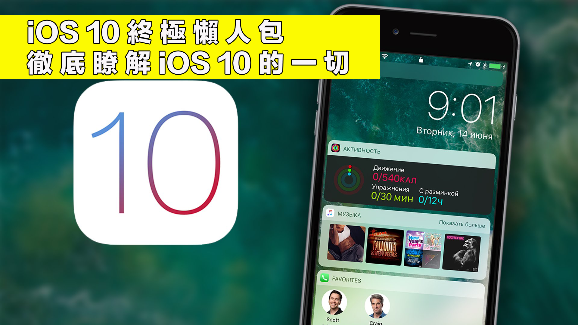 【必看】iOS 10 懶人包總匯！看盡 iOS 10 的所有重要細節！