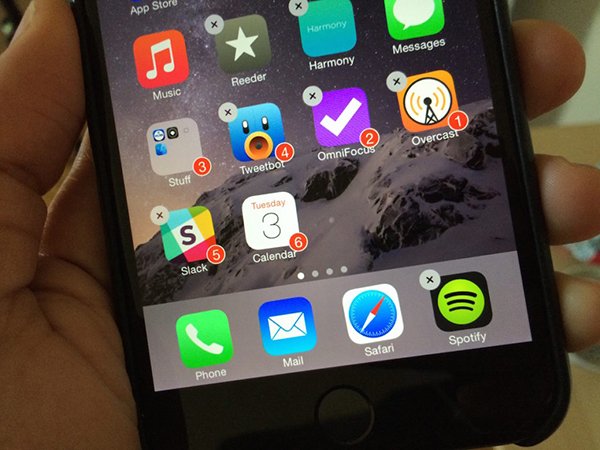 【專欄】周二 LO 瘋：用了 iPhone 良久 Springboard 上 App 圖示一片凌亂！ - 流動日報