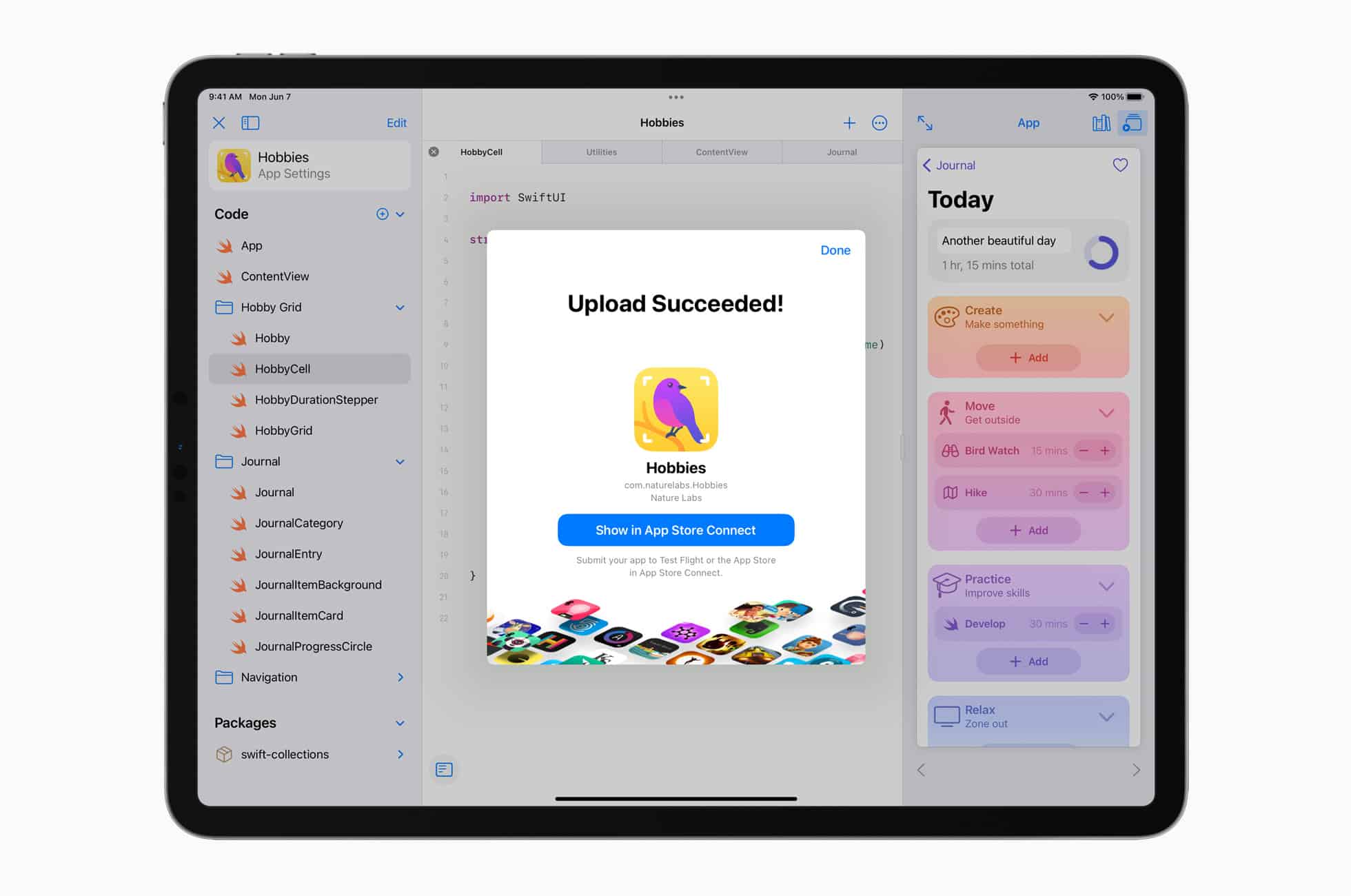 用 iPad 開發 App Swift Playgrounds 4 正式登場 - 流動日報