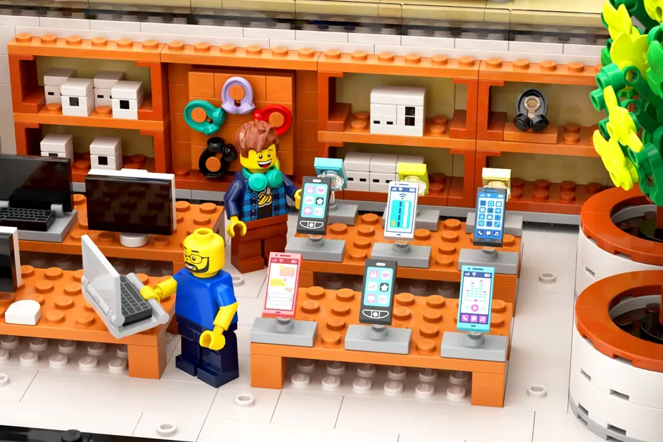 Lego 版 Apple Store 現身 非常精緻的設計 - 流動日報