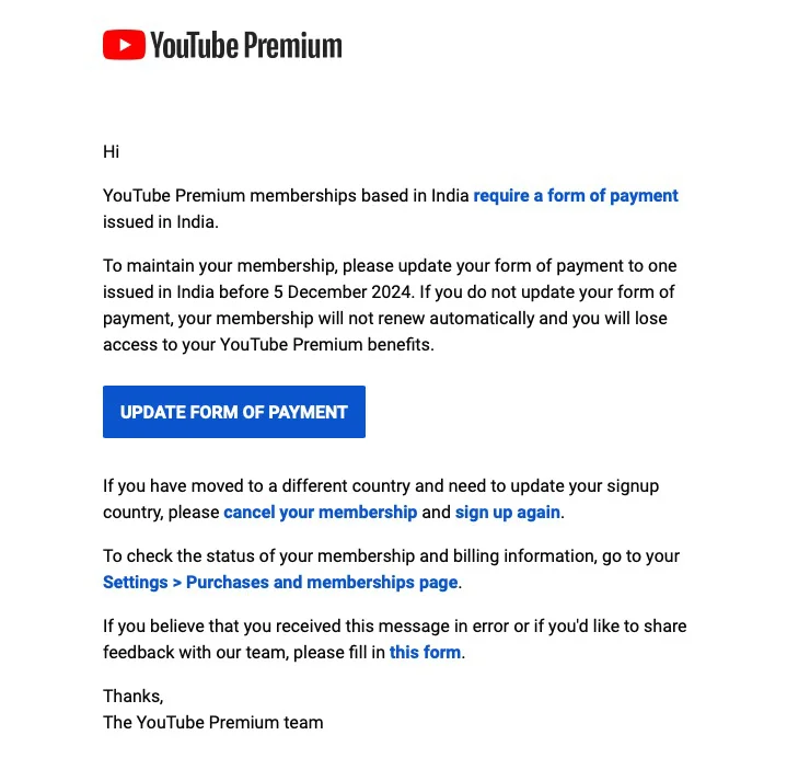 用 VPN 買印度 YouTube Premium 遭大規模封殺 - 流動日報
